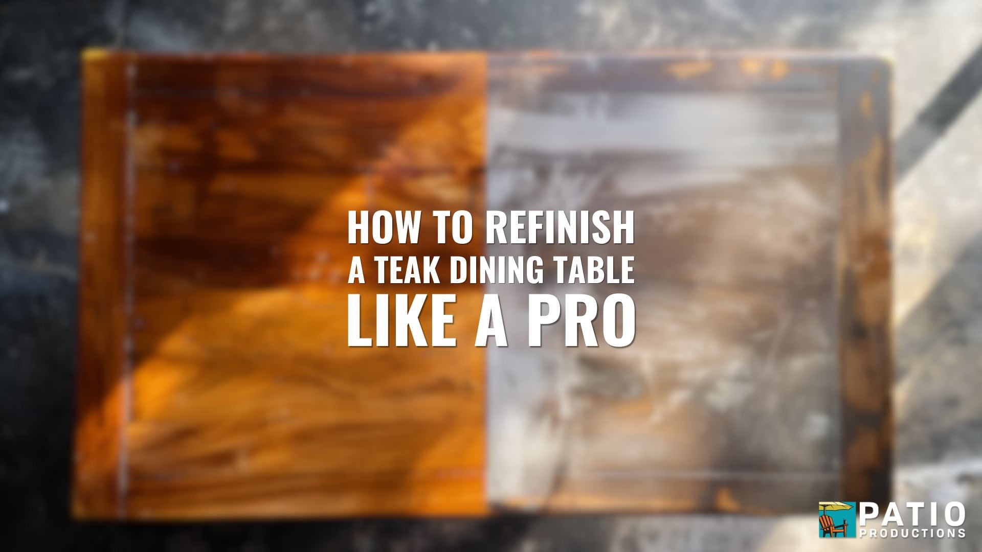 How to Refinish a Teak Dining Table Like a Pro