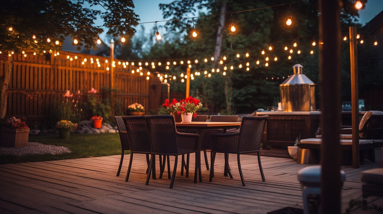 How to Hang String Lights on Your Patio - Patio Productions