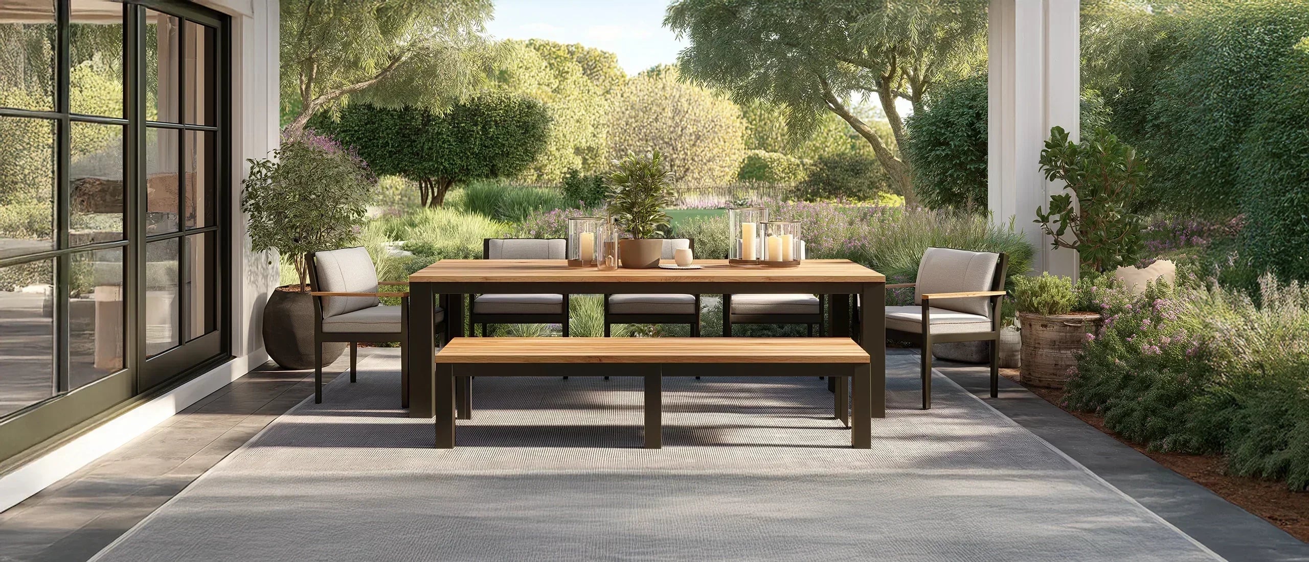 Eco-Friendly Furniture Options for Your Patio: Aluminum, Teak, Poly Lu