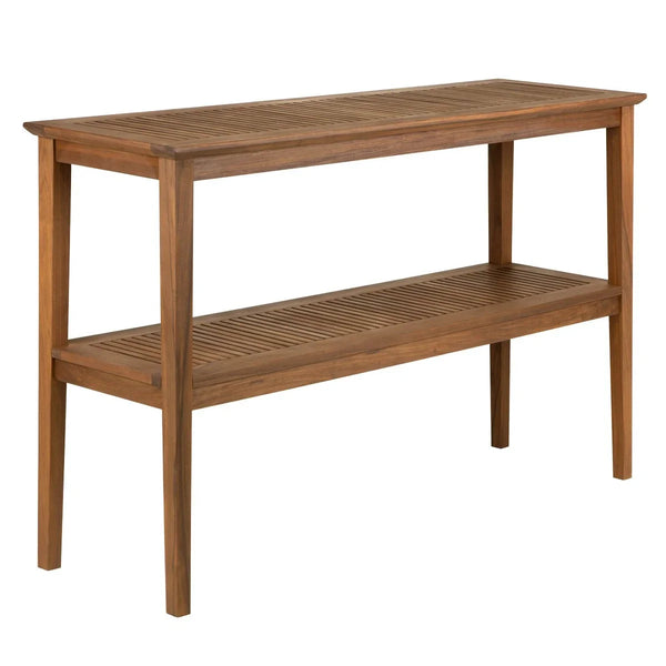 Opal 55" Rectangular Ipe Wood Console Table 63730 by Jensen Outdoor