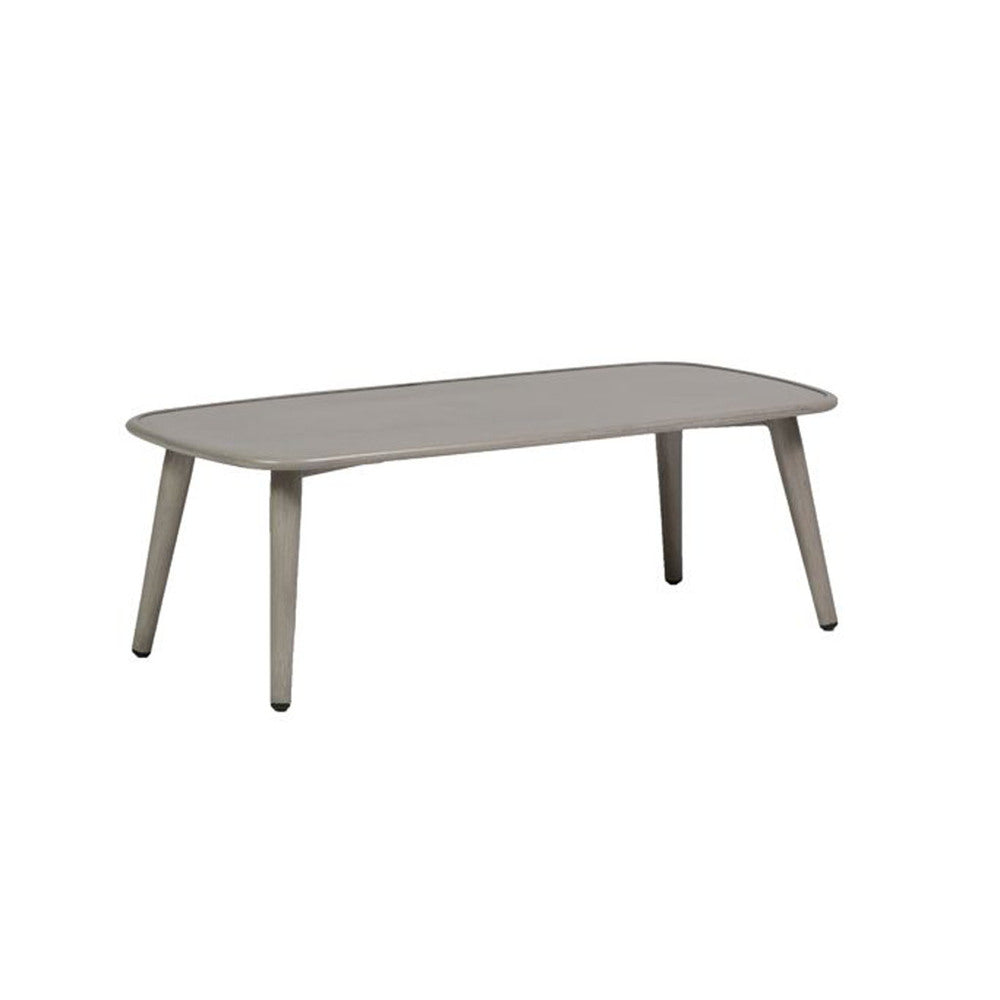 Coconut Grove 47" x 23" Rectangular Aluminum Coffee Table FN60104-T47 ...