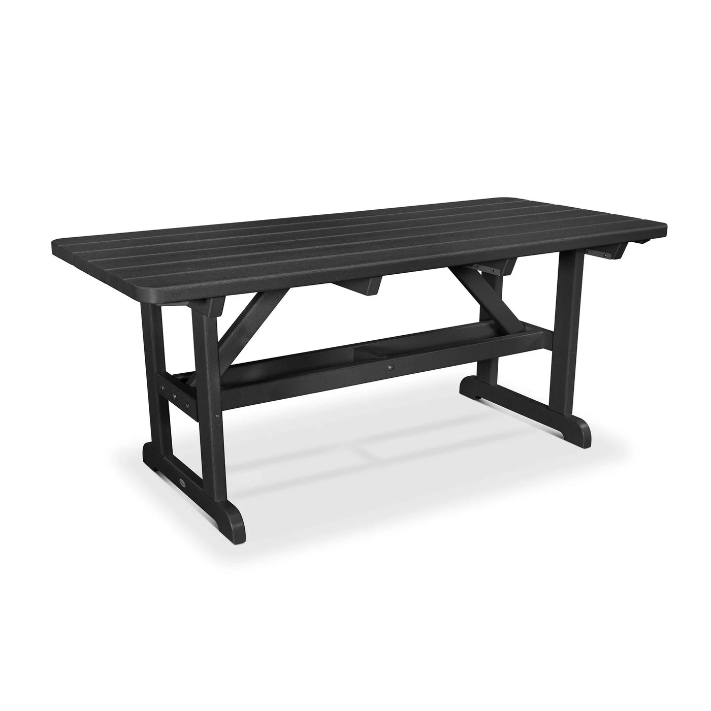POLYWOOD Park 33" x 70" Harvester Picnic Table