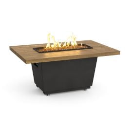 Cosmopolitan 54"x36" Rectangle Reclaimed Wood Firetable 635-BA by ...